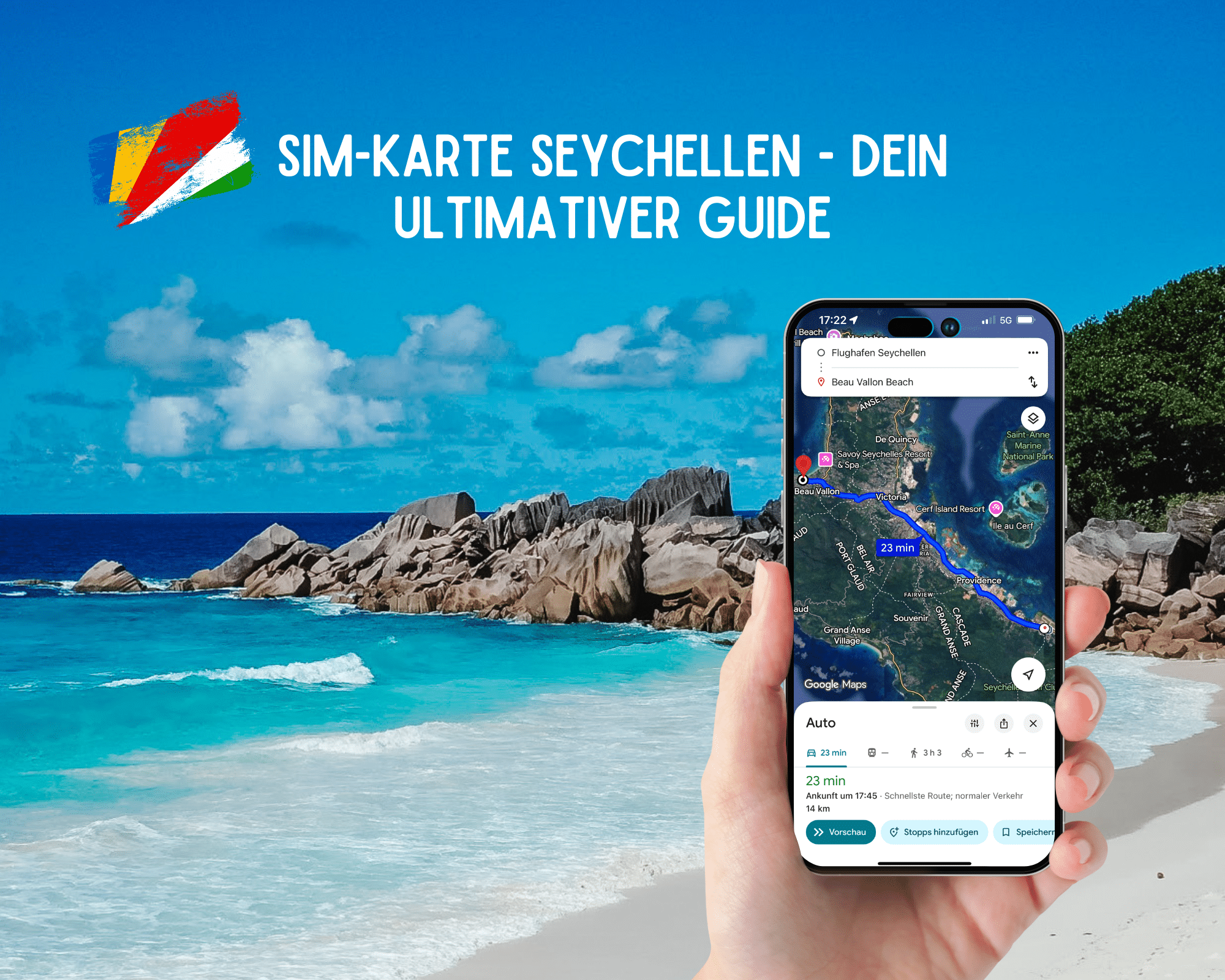 Beste SIM-Karte Seychellen 2026: Vergleich lokale vs. eSIM